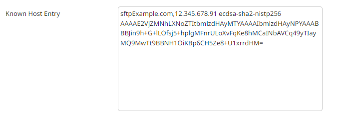 Article: How to use the “Known Host Entry” Field for the SFTP Connector ...