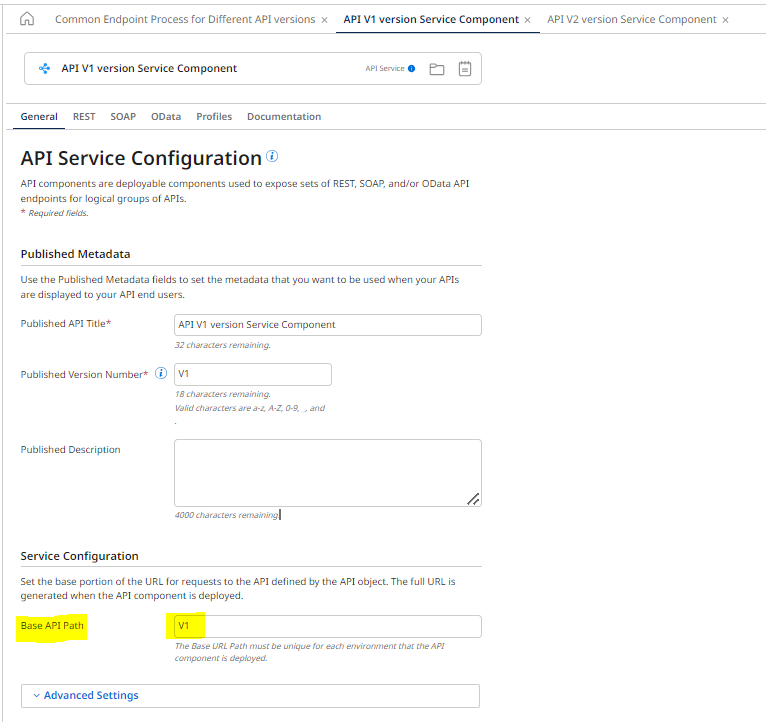 Article: How to use common REST Endpoint Process for Different API versions - Boomi Community