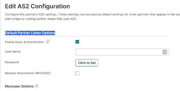 Article: AS2 Basic Authentication setup - Boomi Community